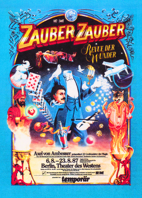 Omar Pasha – Magic | Berlin, “Zauber Zauber” magic tour