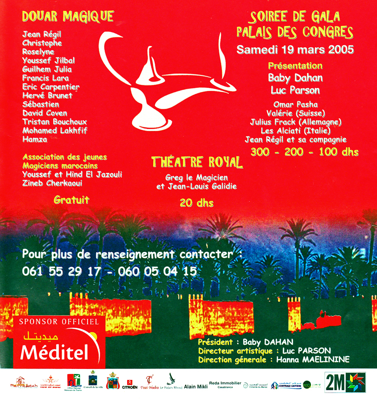 Omar Pasha – Magic | Marrakech, “International Magic Festival”